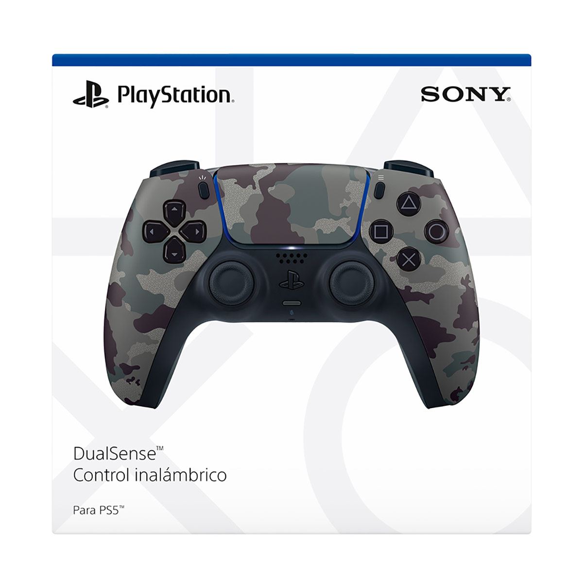 Control PS5 dualsense gray camo
