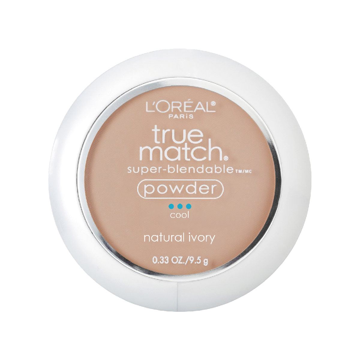 Polvo Maquillaje L'Oréal París True Match Tono Natural Ivory