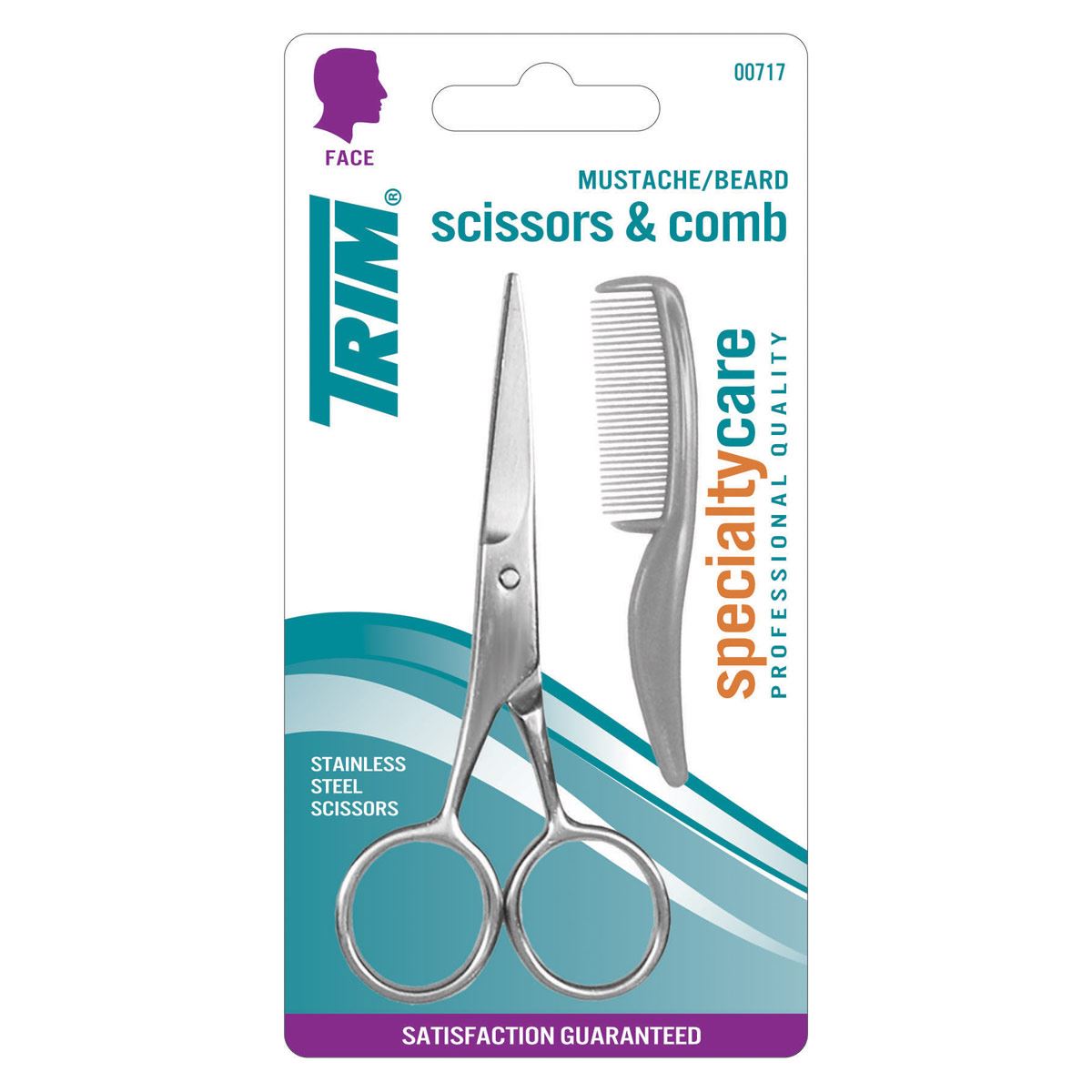 Tijera para Bigote con Peine para Hombre Trim