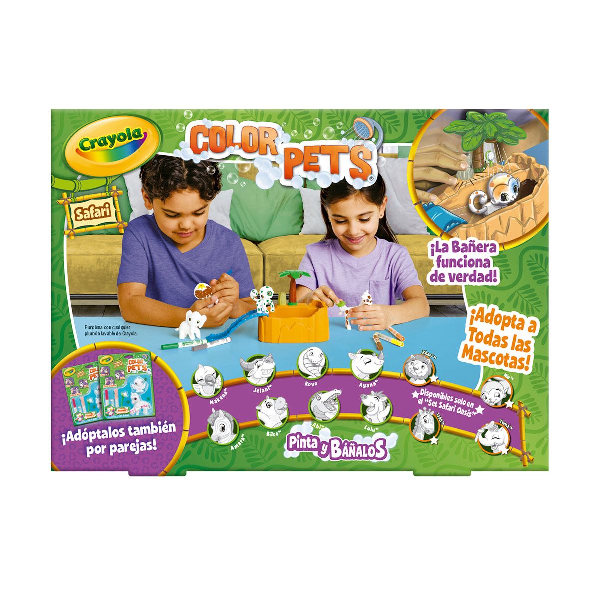 E-4 Color Pets Oasis Safari