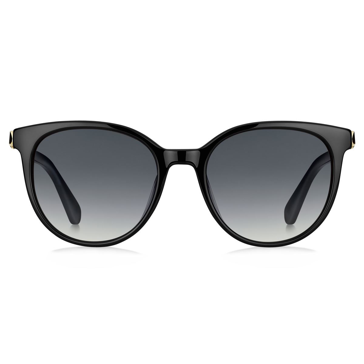 Lente solar Kate Spade melanie/s 807 negro redondo