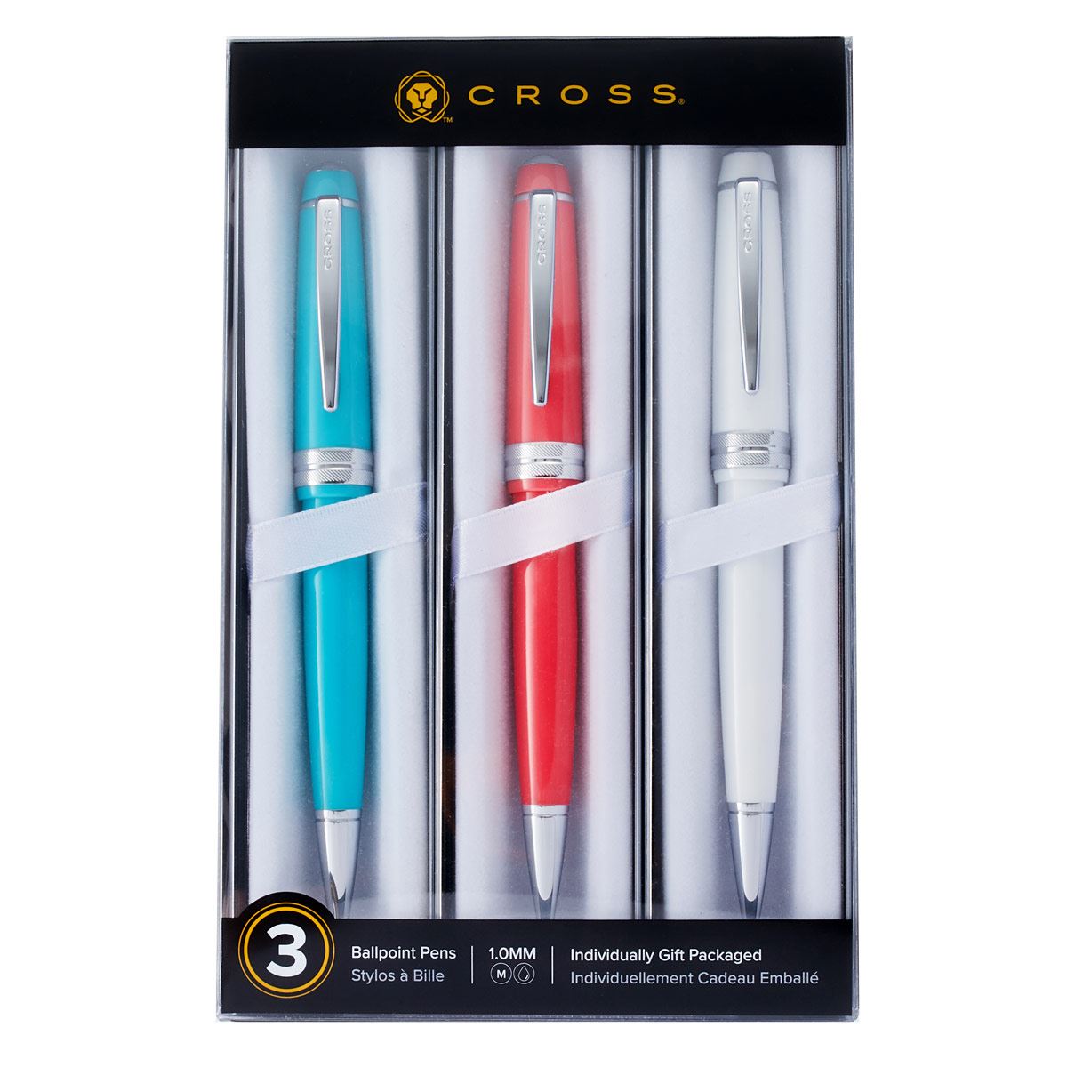 Set bolígrafo bailey light de colores