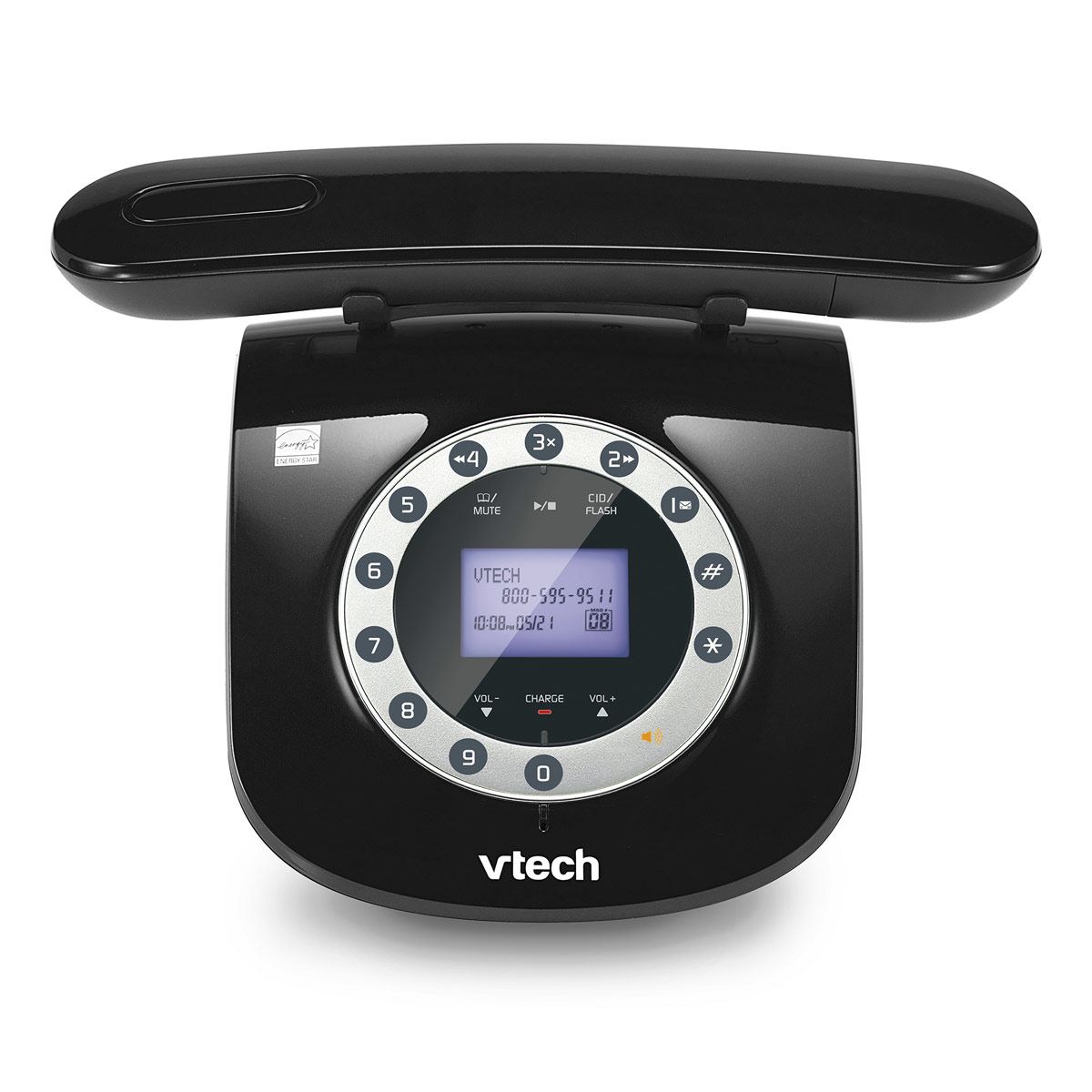 Teléfono Casa VTECH LS6195 RETRO Negro