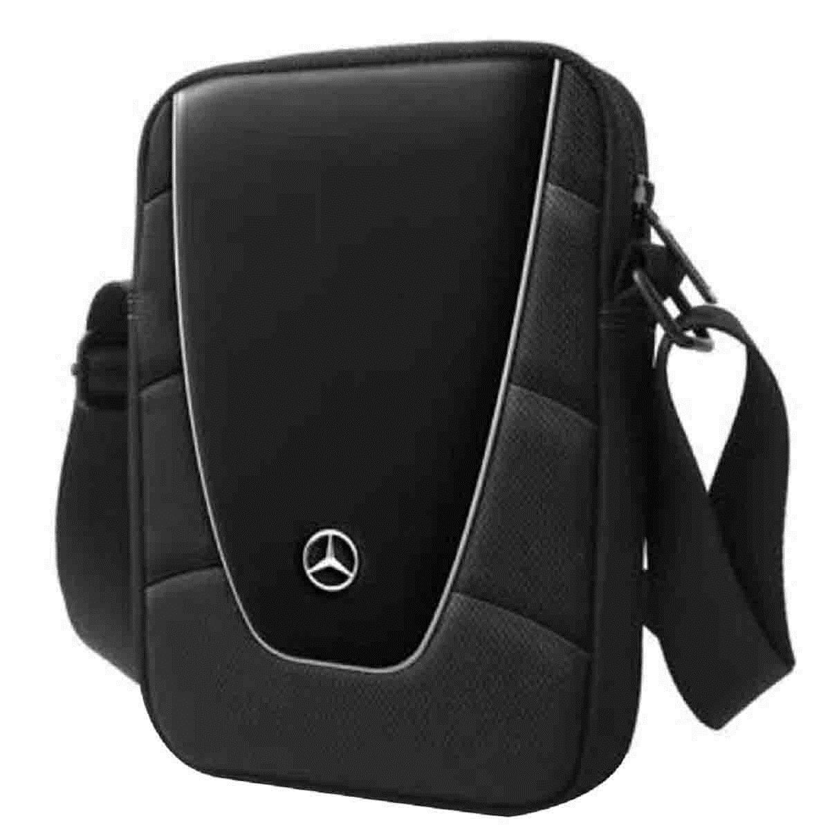 Crossbody 10" Negro Con Gris Para Tablet Mercedes Benz