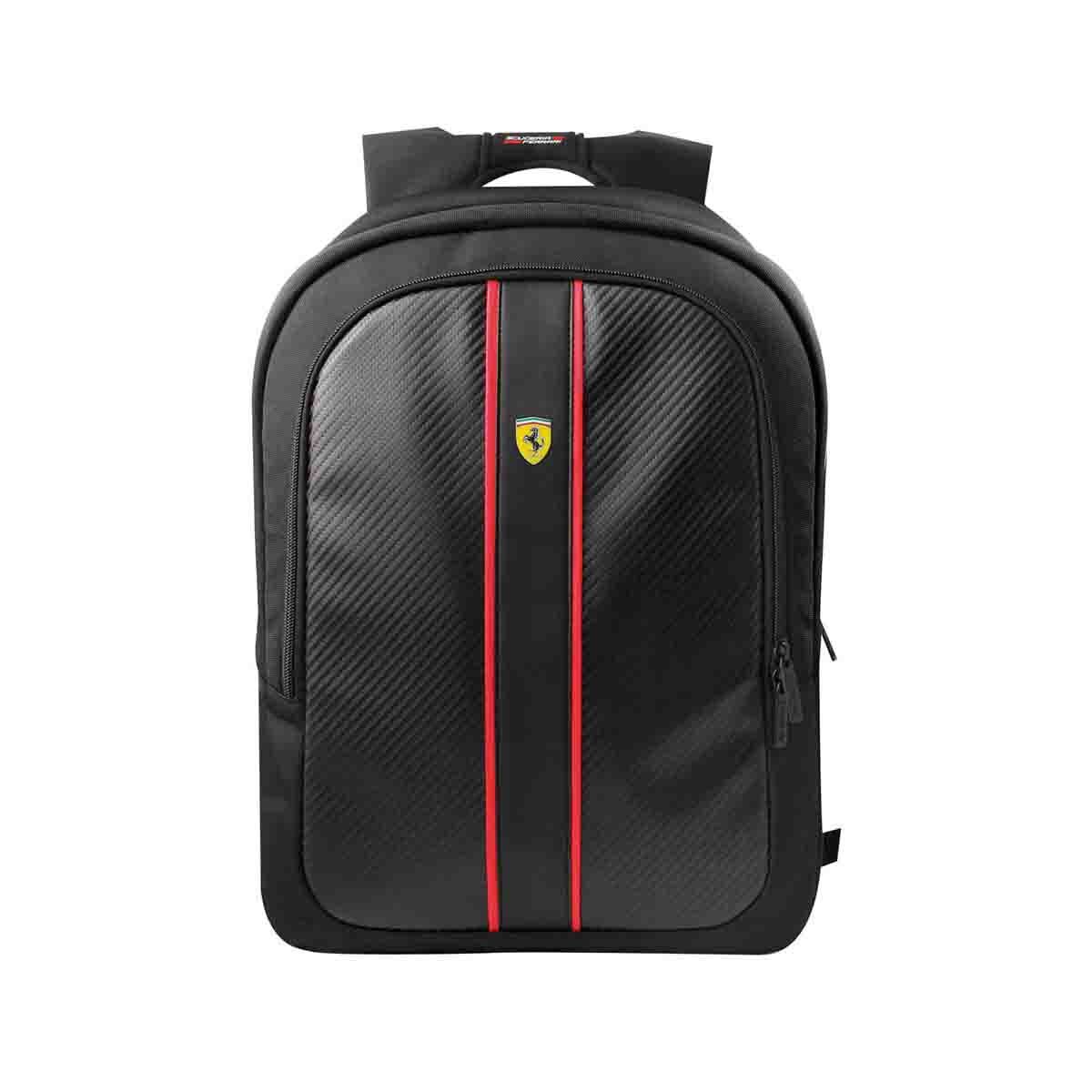 Mochila 15" USB Negro Ferrari