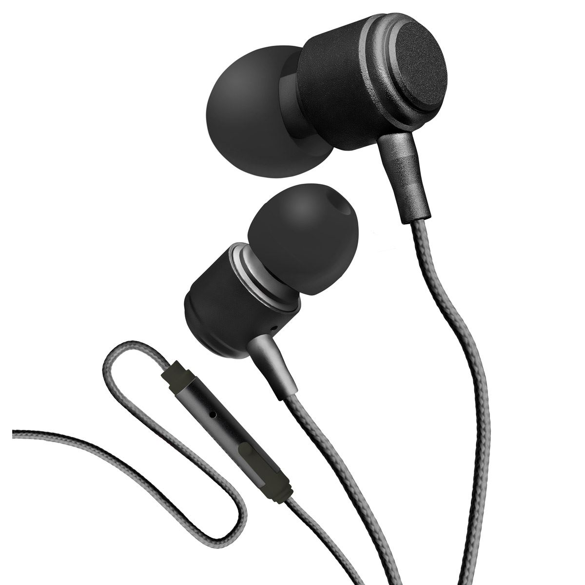 Audífonos Trend Con Micrófono Negro