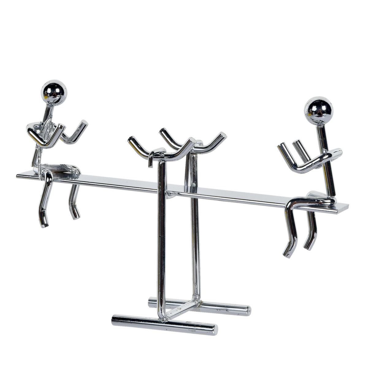 Sube y baja de metal