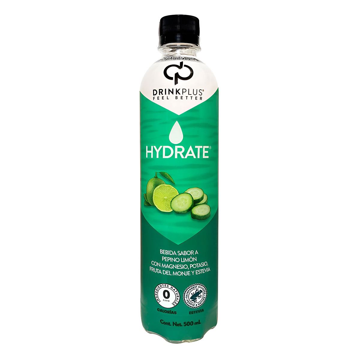 Bebida Drinkplus hydrate pepino limon 500ml