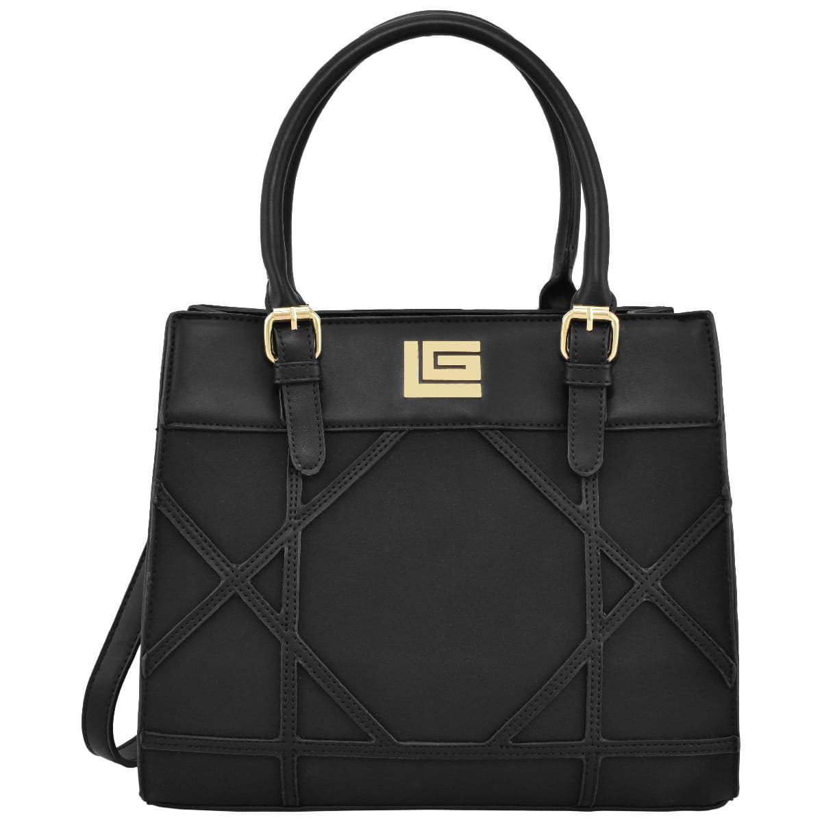 Bolsa Satchel Guy La Roche 1240-1 Negra