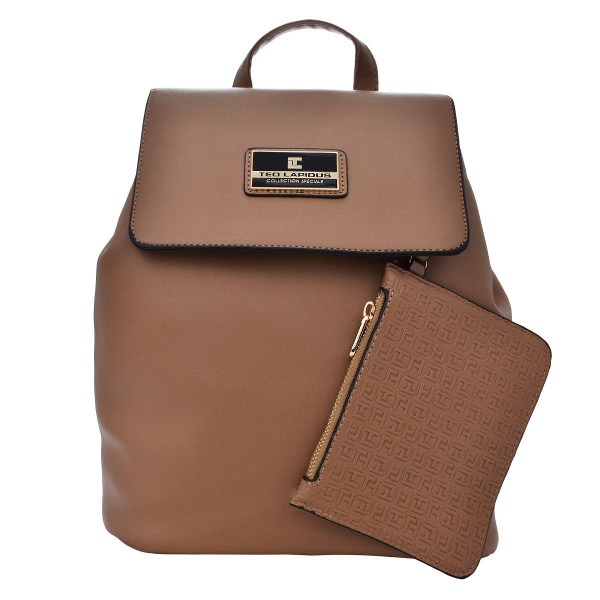 Bolsa Ted Lapidus bac pak gris pardo 1915