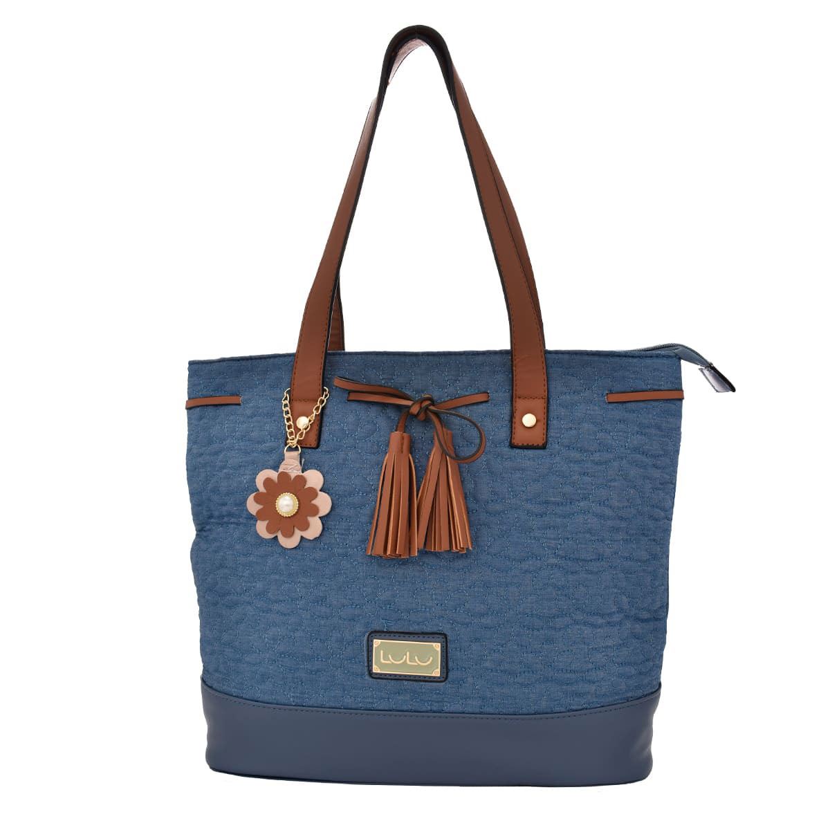 Bolsa LuLu color azul modelo 13116