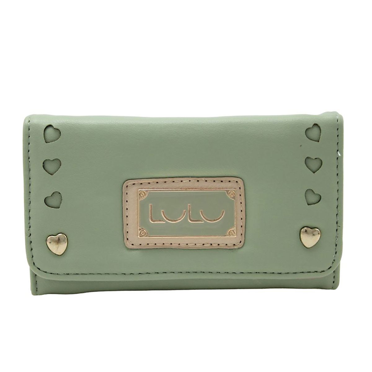 Monedero LuLu color verde modelo 6348