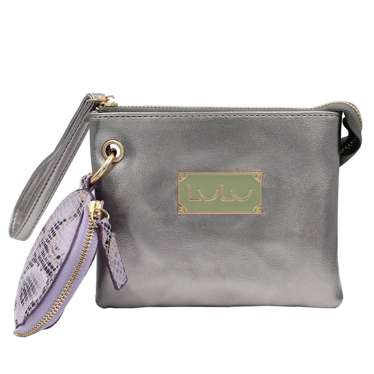 Monedero LuLu color pewter modelo 6381