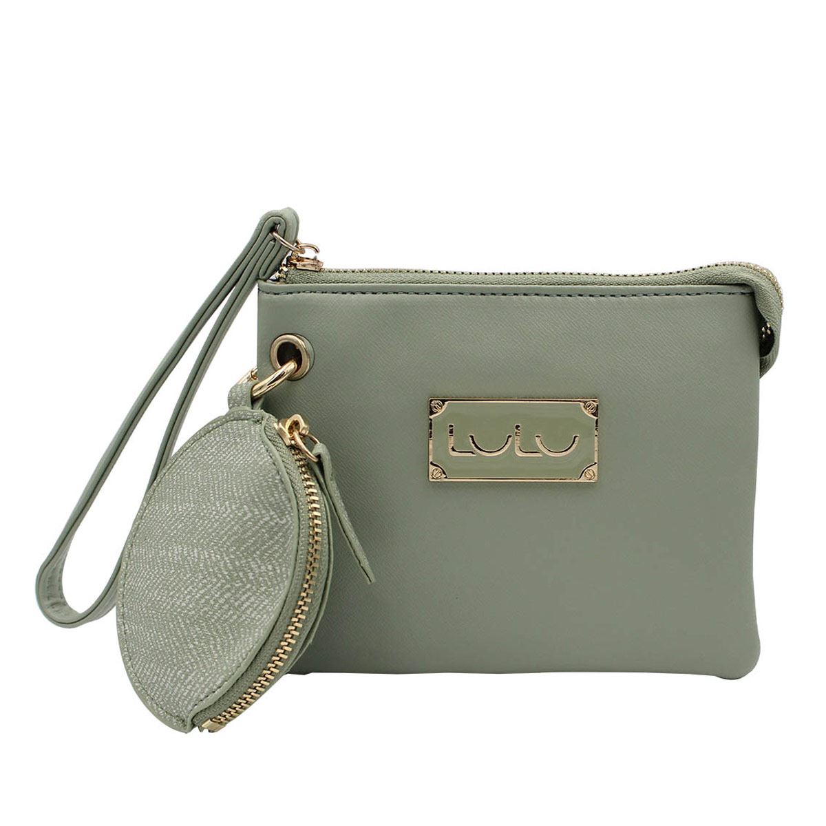 Monedero LuLu color verde modelo 6381
