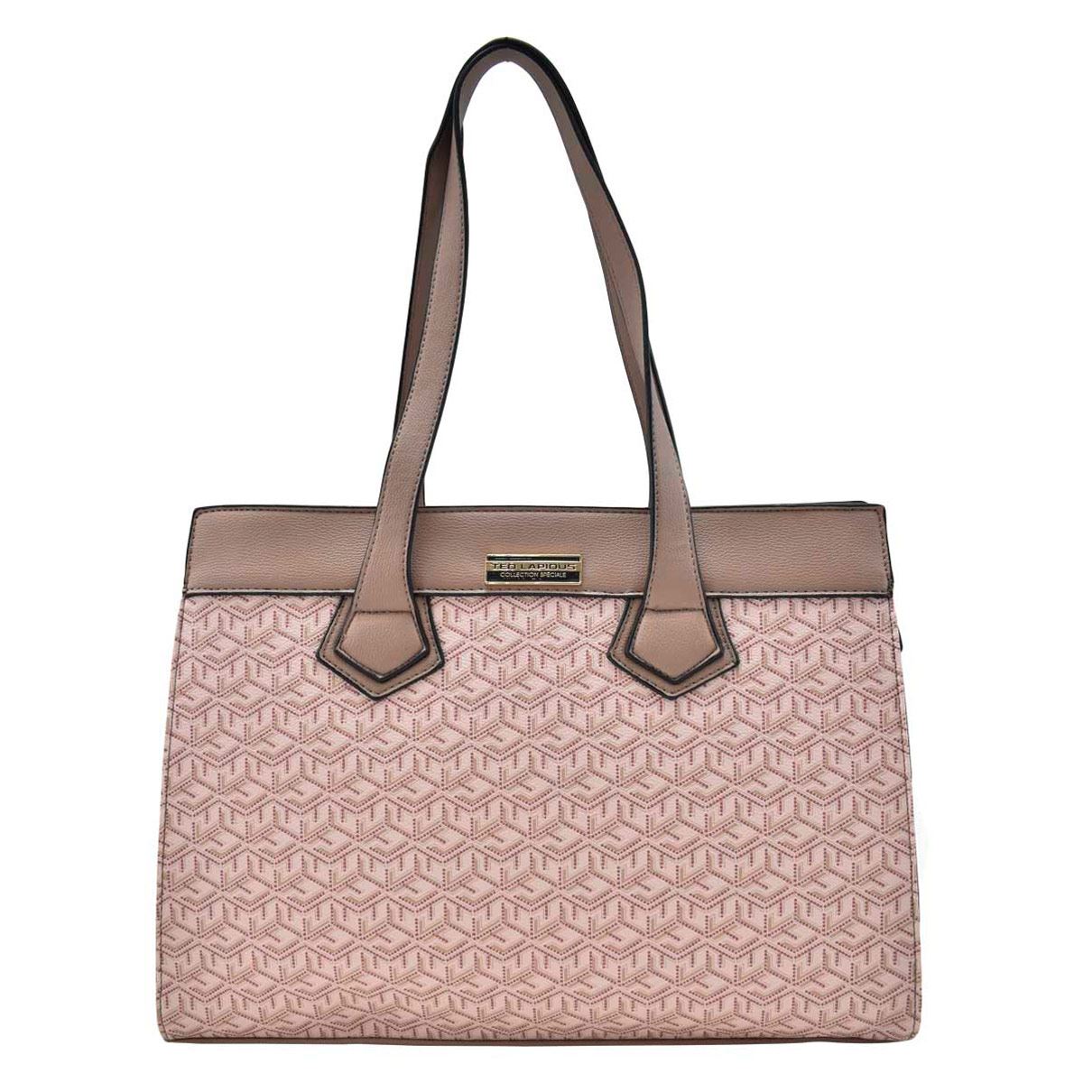 Bolsa Ted Lapidus color gris pardo modelo 13544