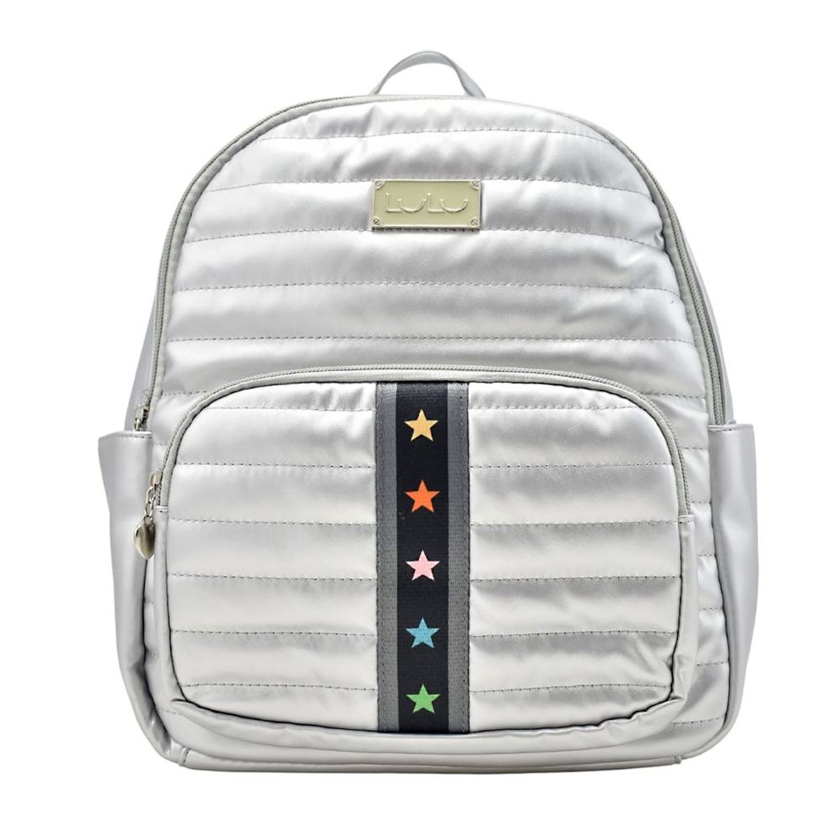 Bolsa LuLu color plateado modelo 1147