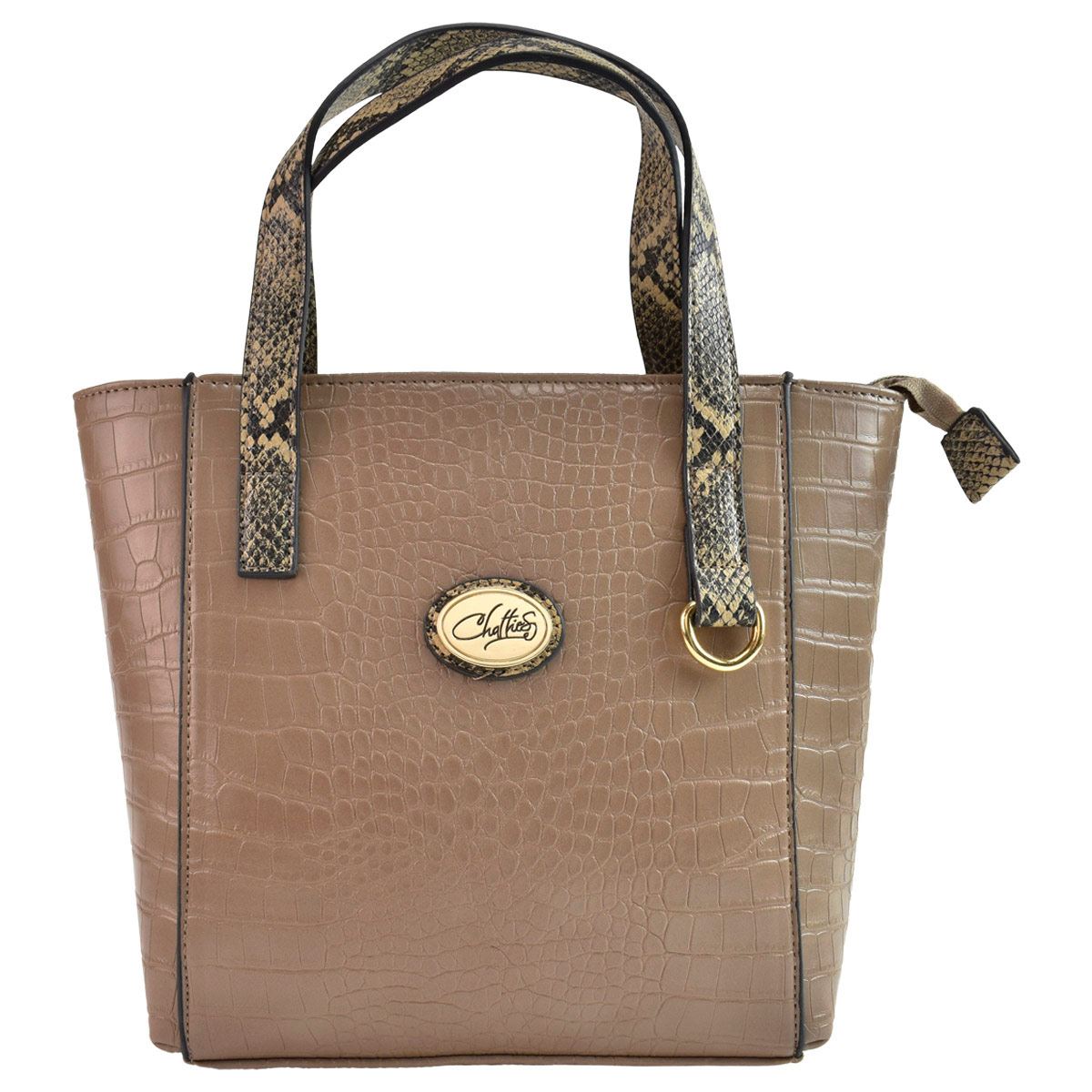 Bolsa Chatties color khaki modelo 13578