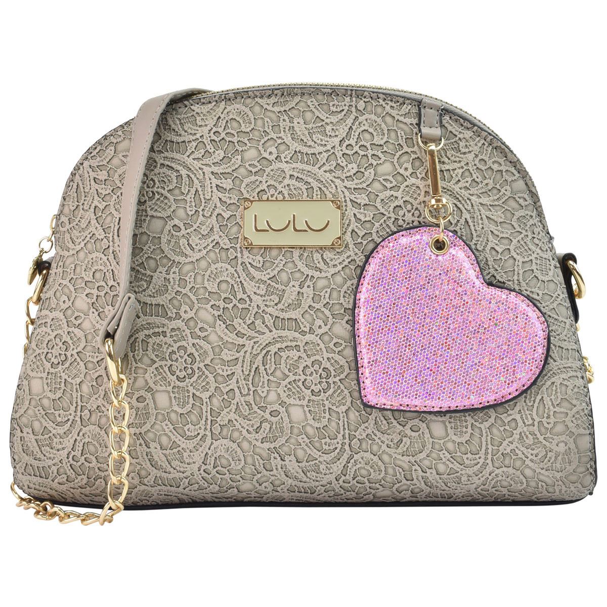 Bolsa LuLu color gris modelo 56359