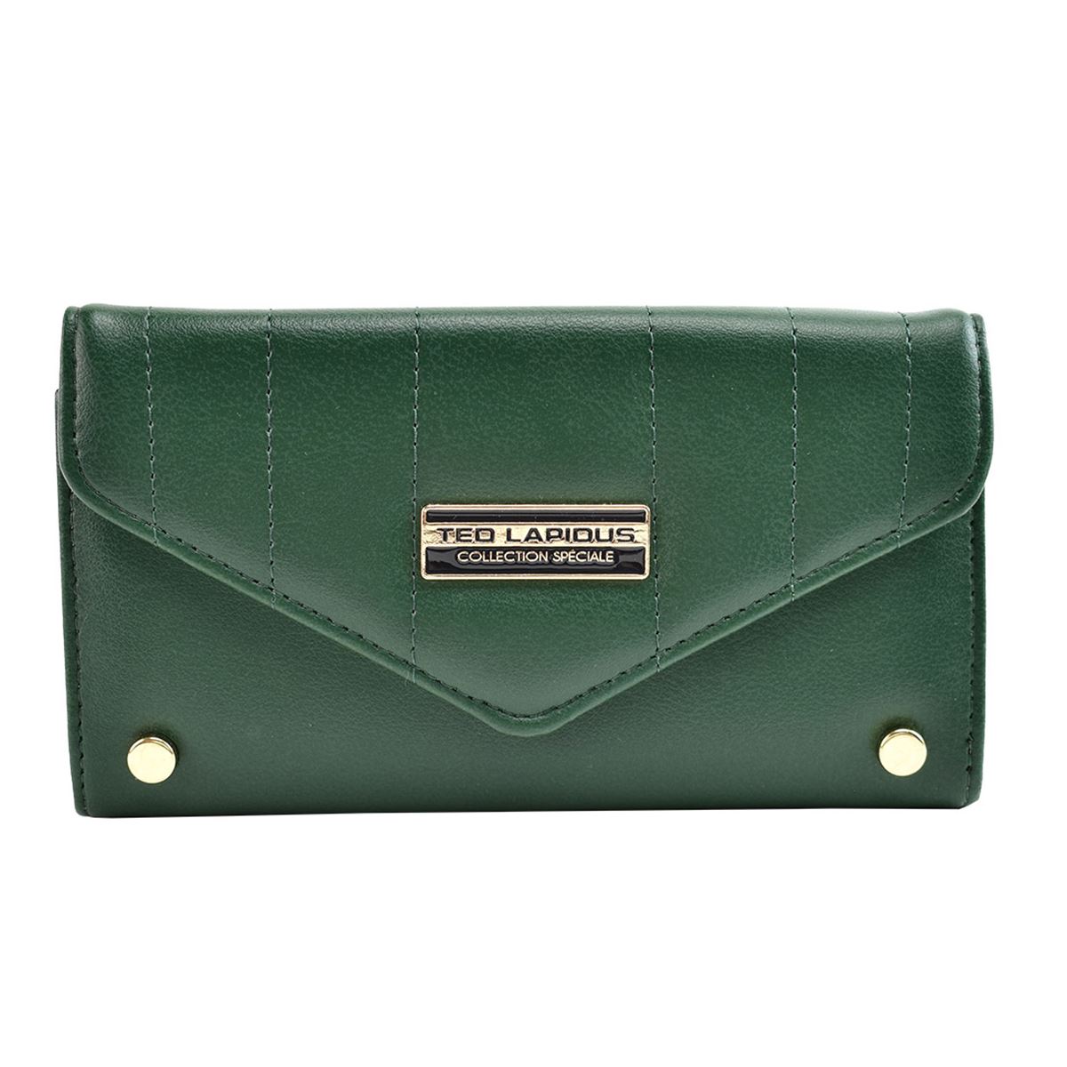 Monedero Ted Lapidus Color Verde Modelo 6426