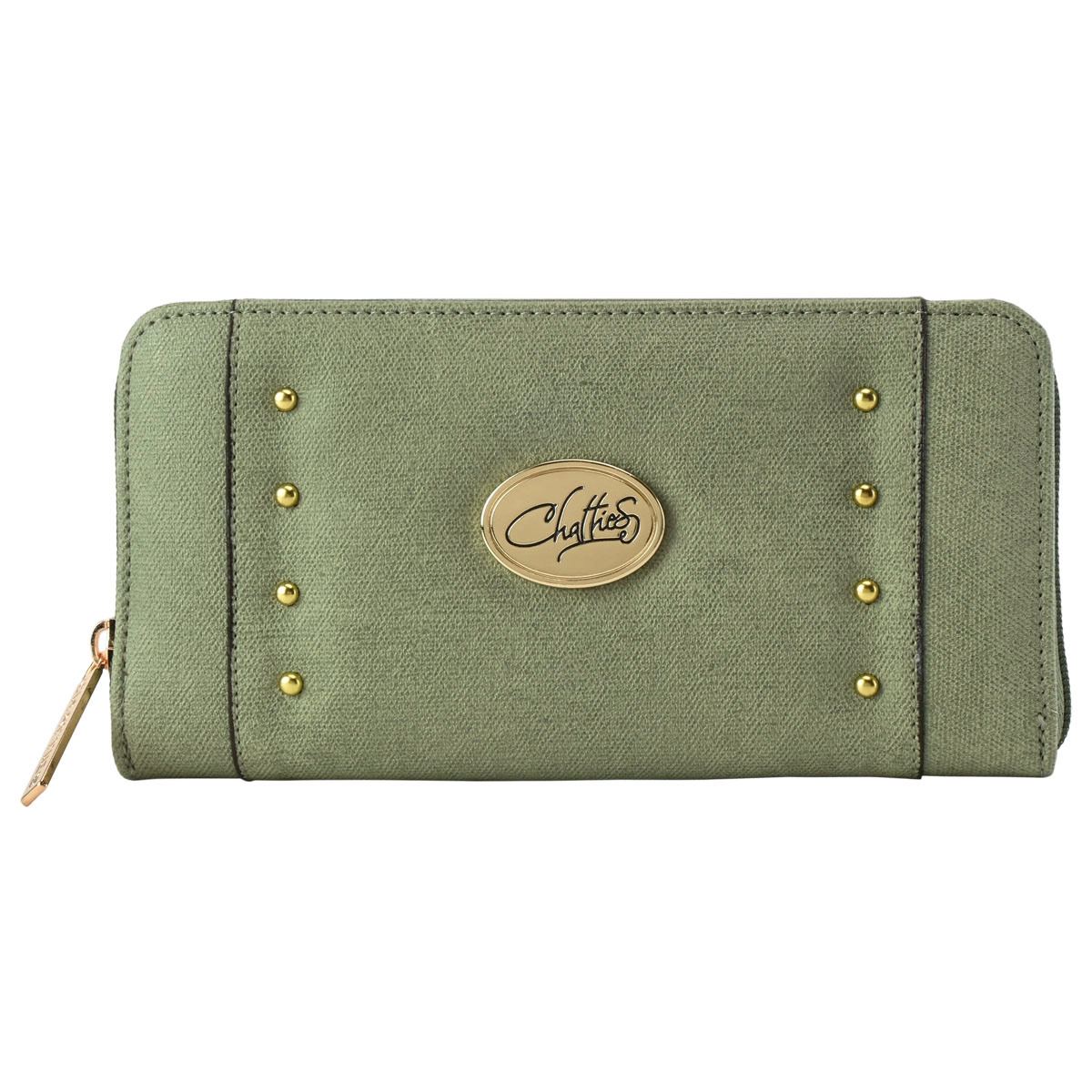 Monedero Chatties Color Verde Para Mujer