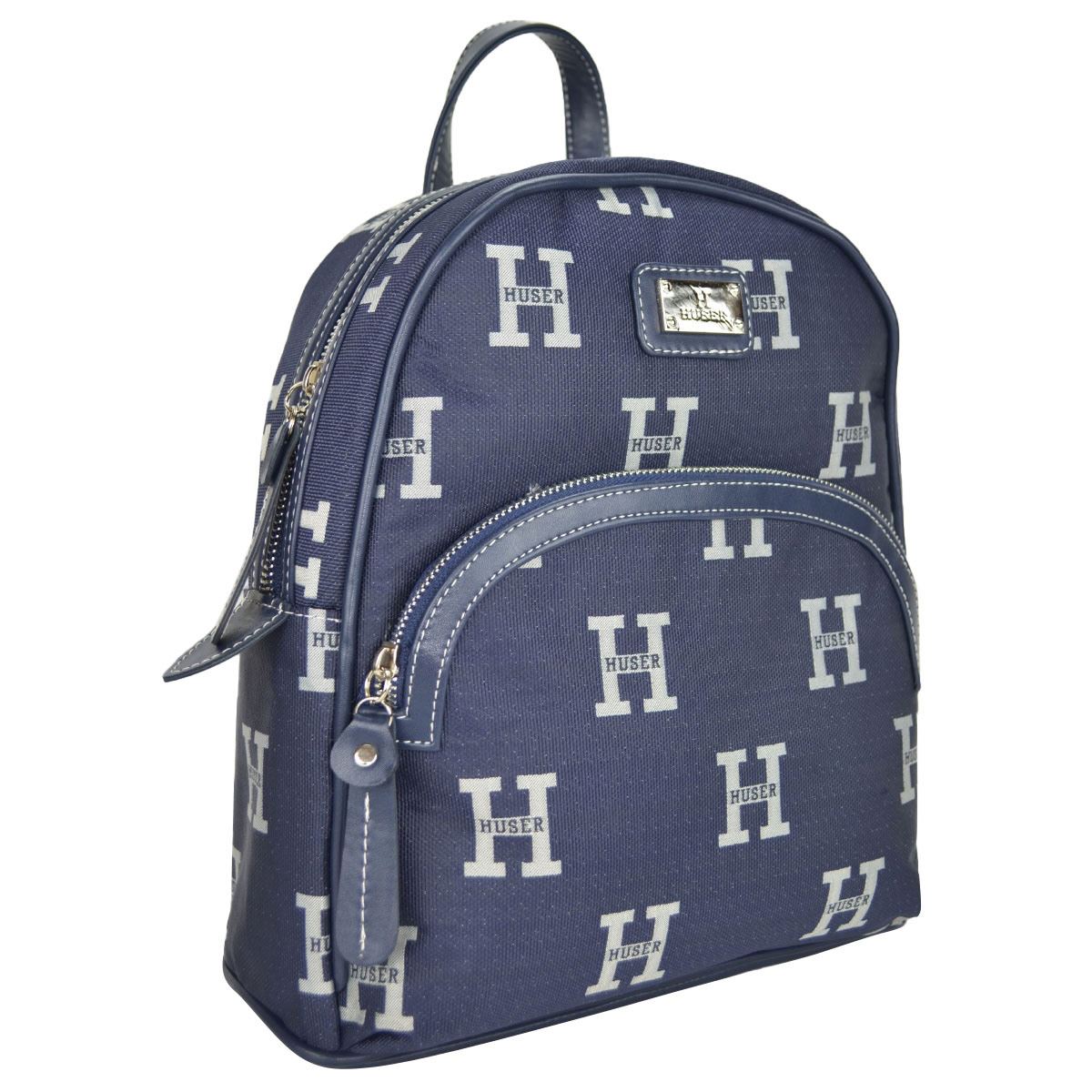 Bolsa Huser Monograma Backpack AZUL Mod. M1B2104AZ