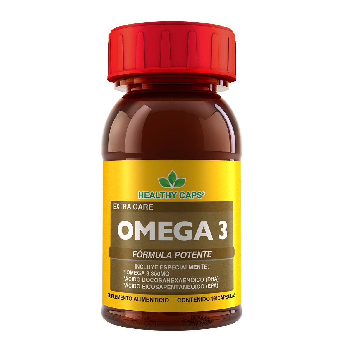 Omega 3 150 Capsulas Healthy Caps - Aceite de pescado