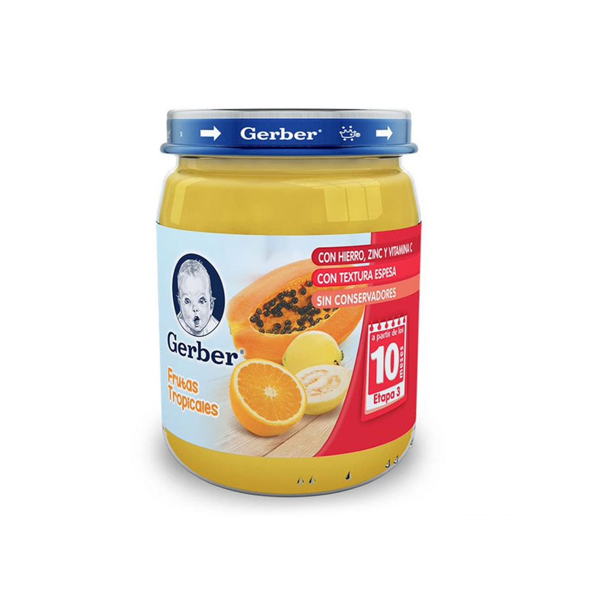 Gerber Frutas Tropicales Tercera Etapa 170 Gr