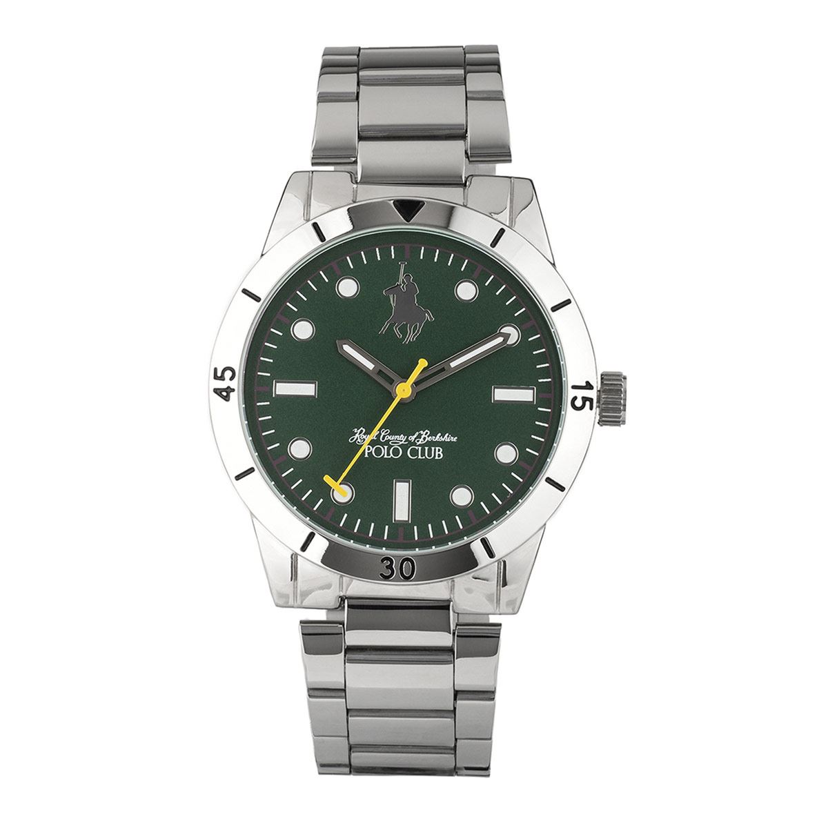 Reloj Polo Club para Caballero color Plateado Para Dama