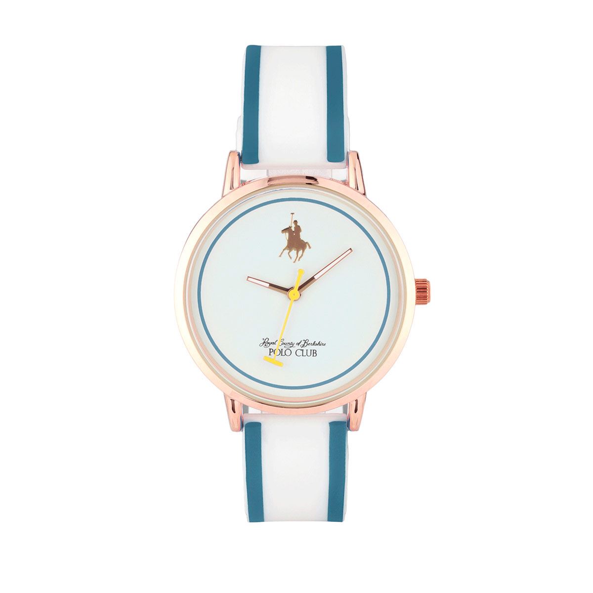 Reloj Polo Club APCG08AZBL Dama Blanco con Azul
