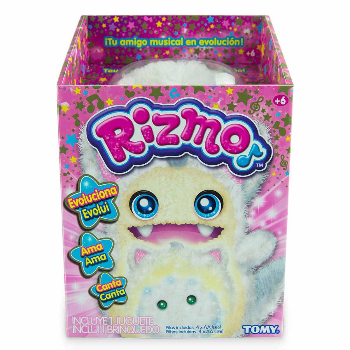 Peluche Electrónico Blanco Rizmo
