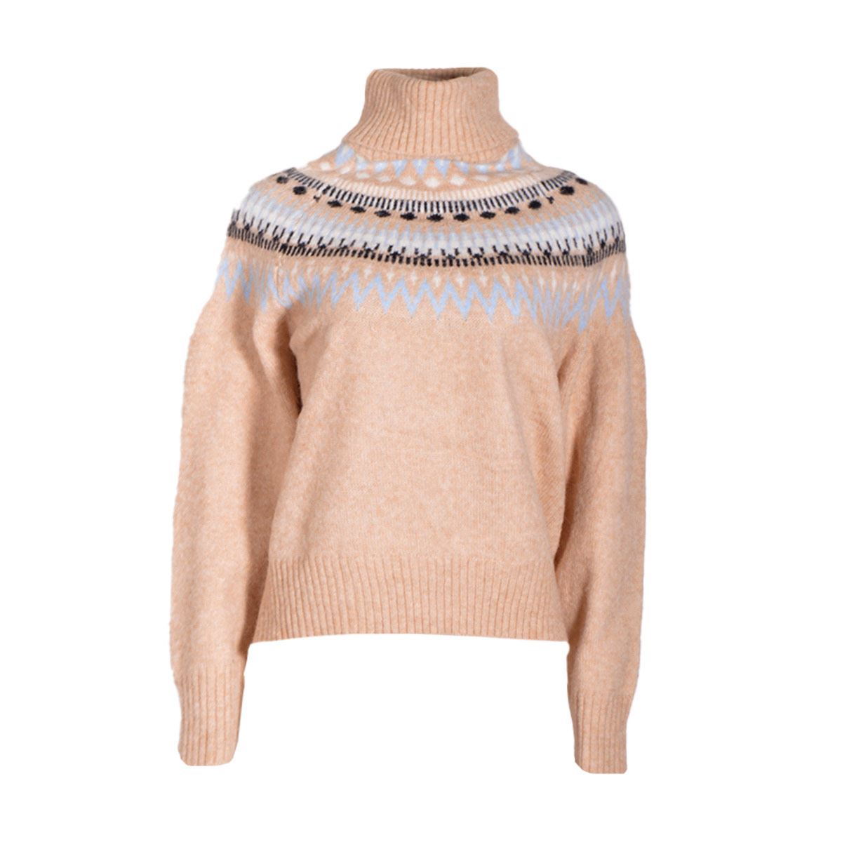 Suéter estampado Philosophy talla mediana grande color cafe claro ...