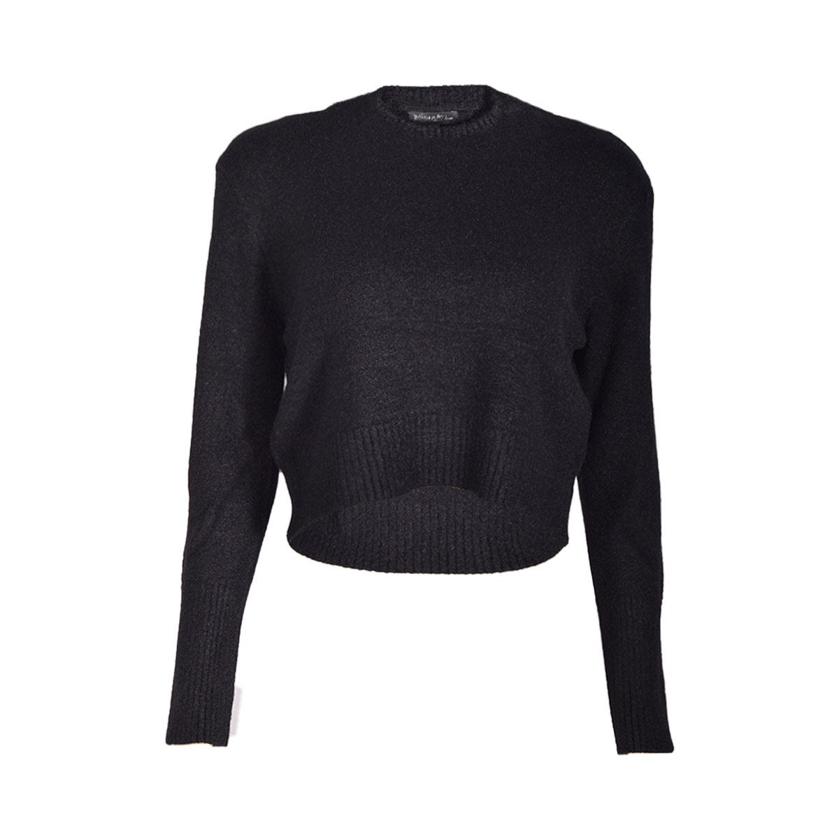 Suéter corto Philosophy Jr. talla chica color negro modelo YBD2204