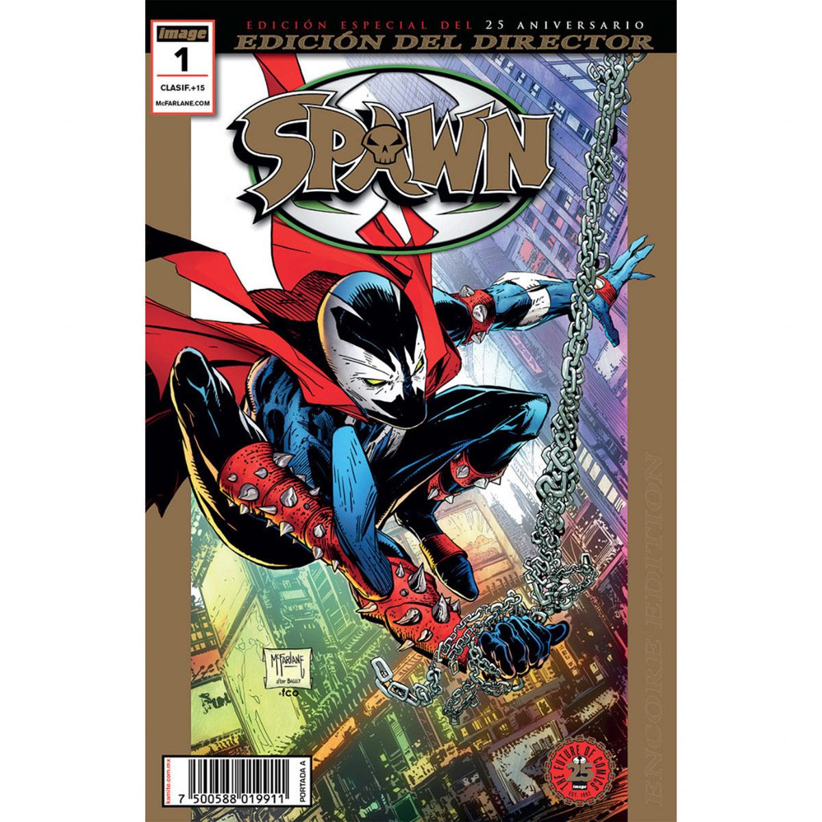 Spawn Edición Especial Del 25 Aniversario Edición Del Director A