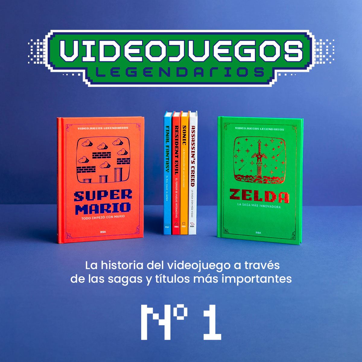 Colección Video Juegos Legendarios 0001 Editorial Rba Editores Mexico ...