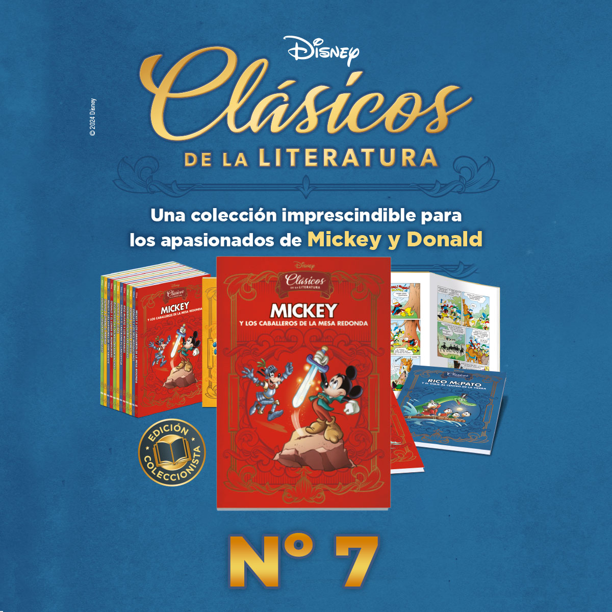 Colección Obras de la Literatura de Disney 0007 RBA Editores Infantiles