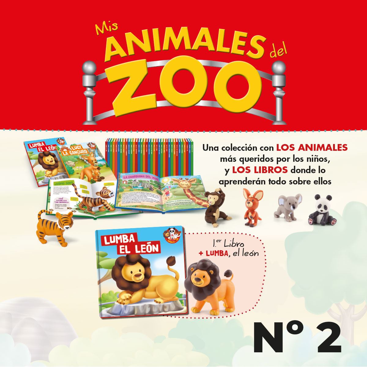 Colección Animales del Zoo 0002 Editorial RBA Animales