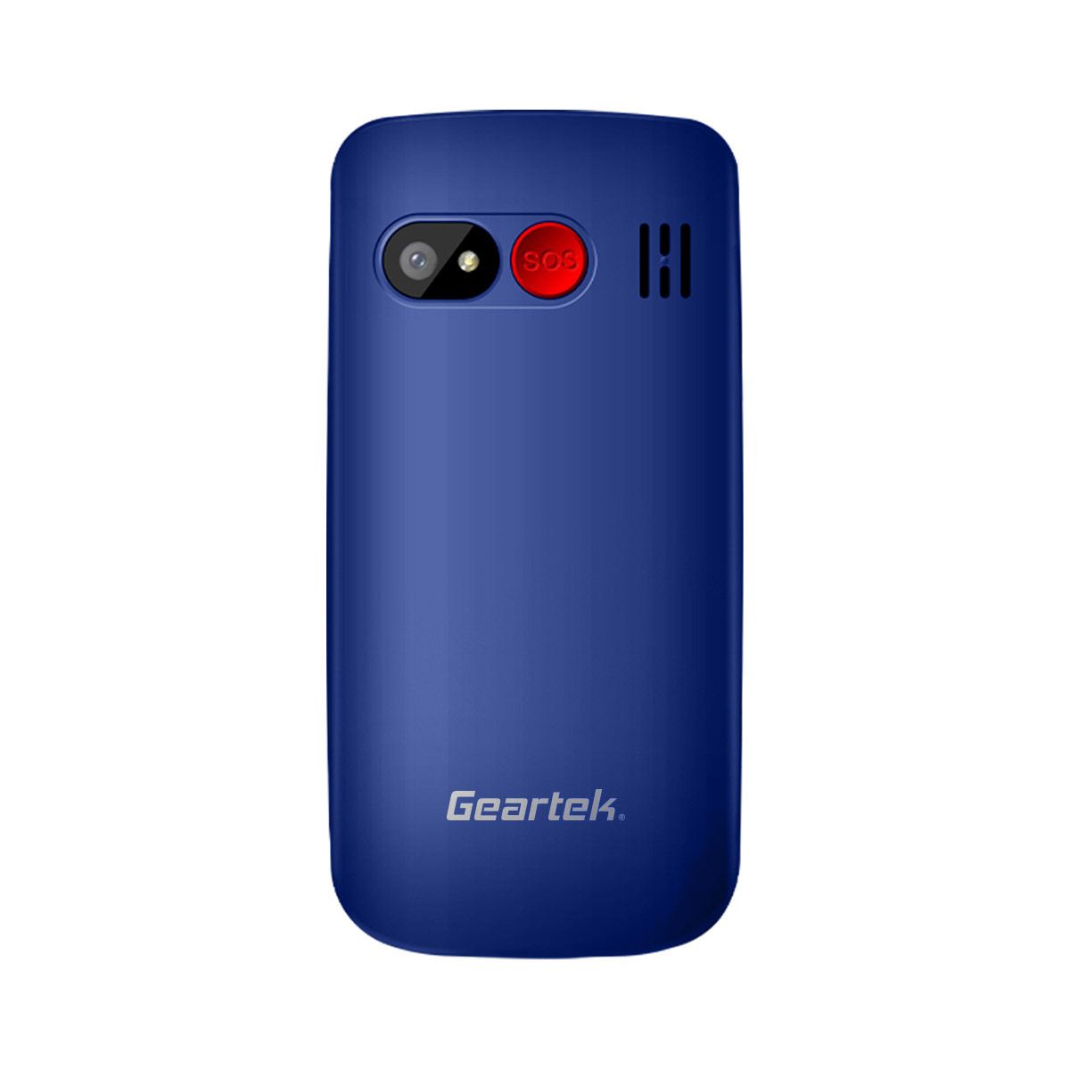 Teléfono celular Geartek libre T40 Fold azul