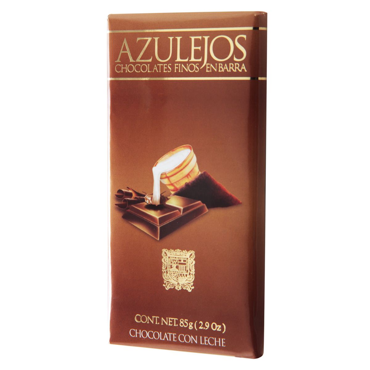 Barra de Chocolate con Leche de 85 gramos Azulejos