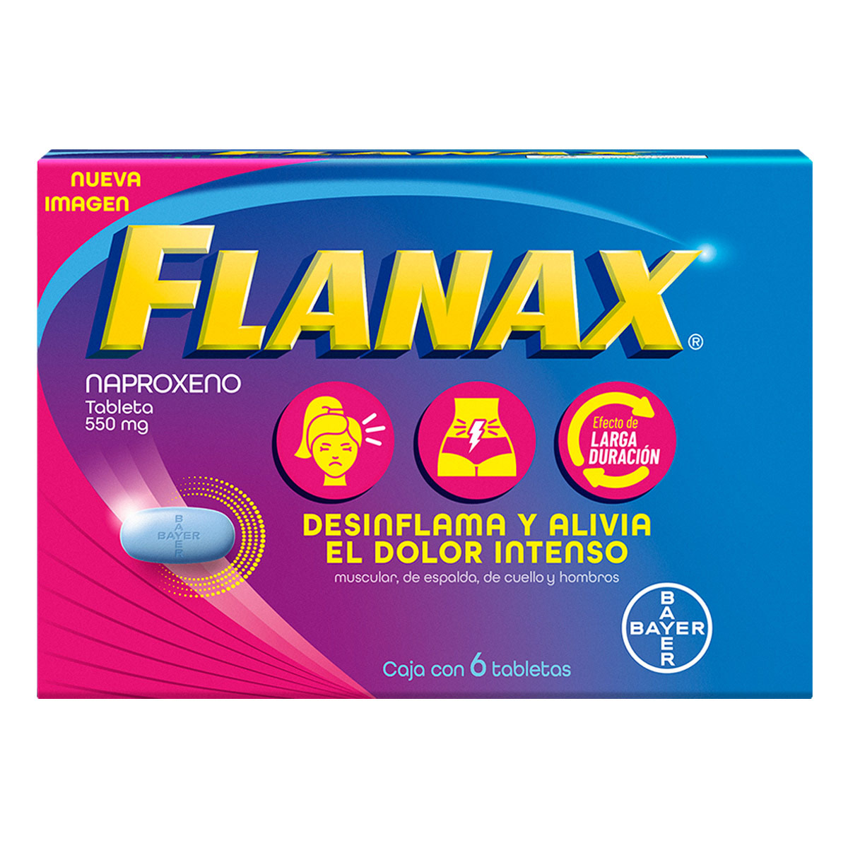 Flanax Fem 550mg 6 tabs
