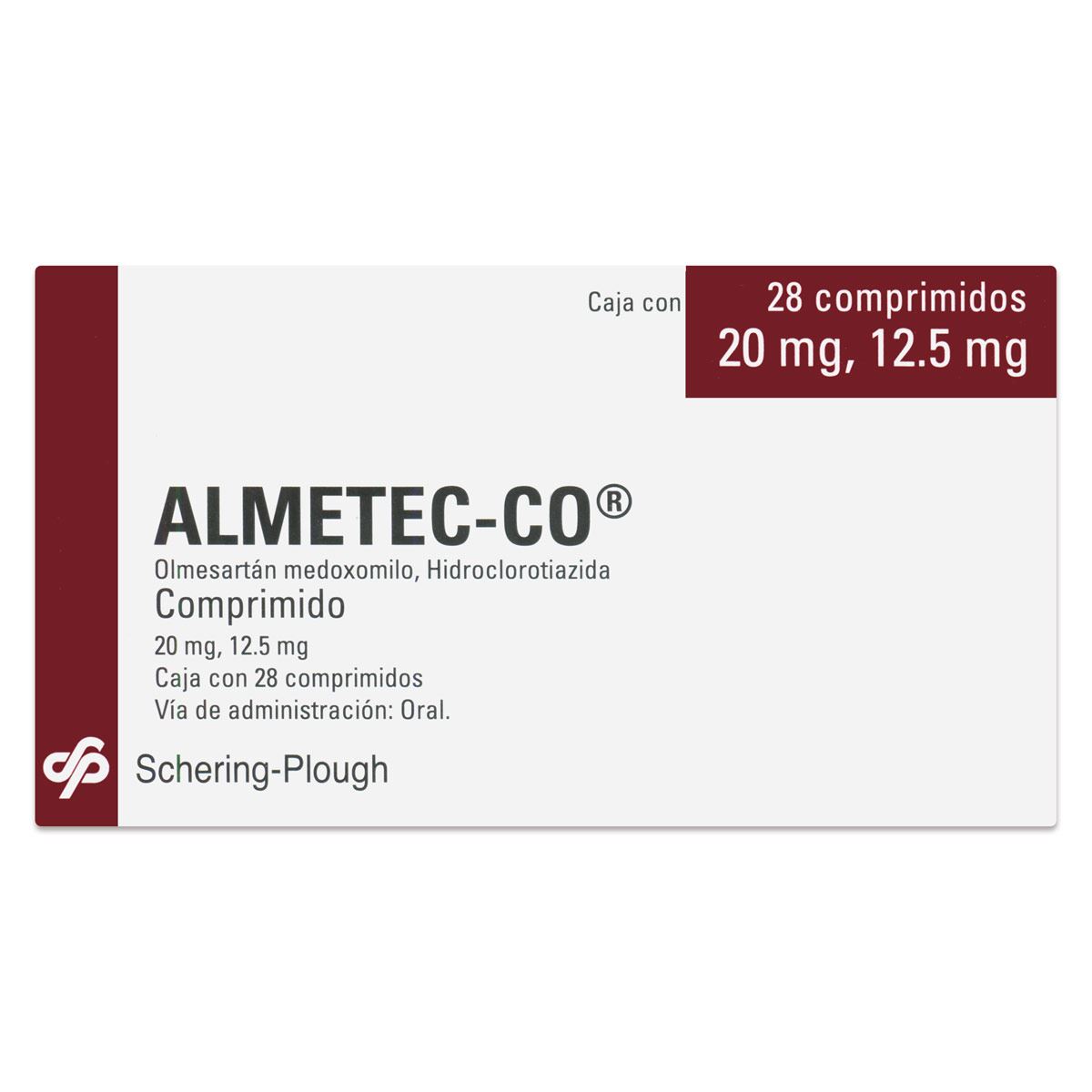 Almetec co 20/12.5mg cpr c28
