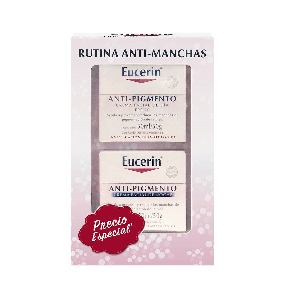 Rutina Antipigment - Crema de Día + Noche de Eucerin