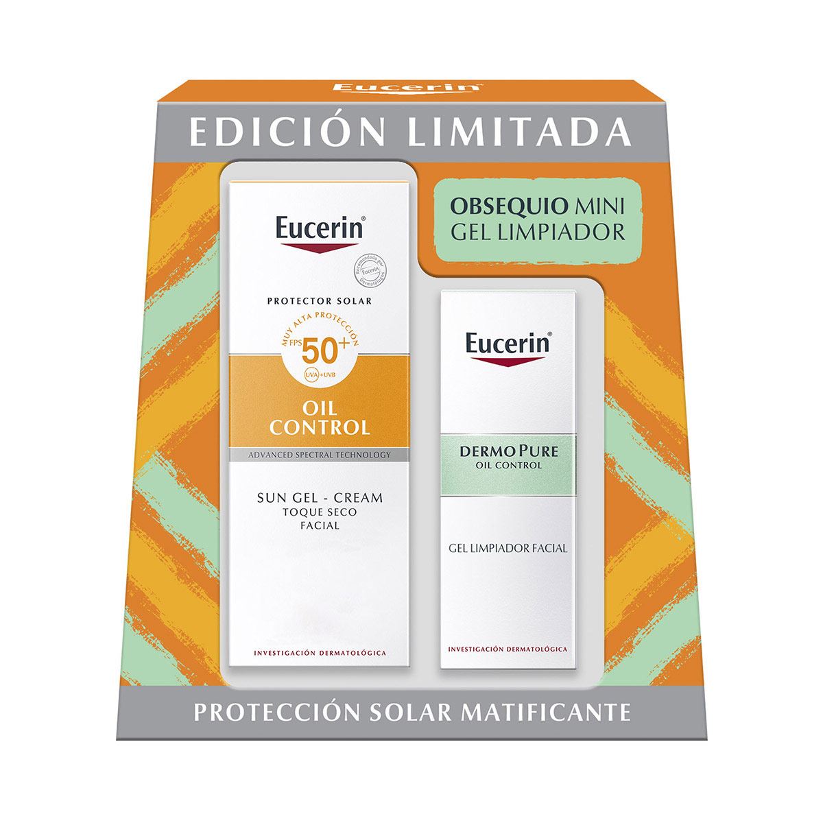 Pack Sun Oil Control+Mini DermoPure Gel