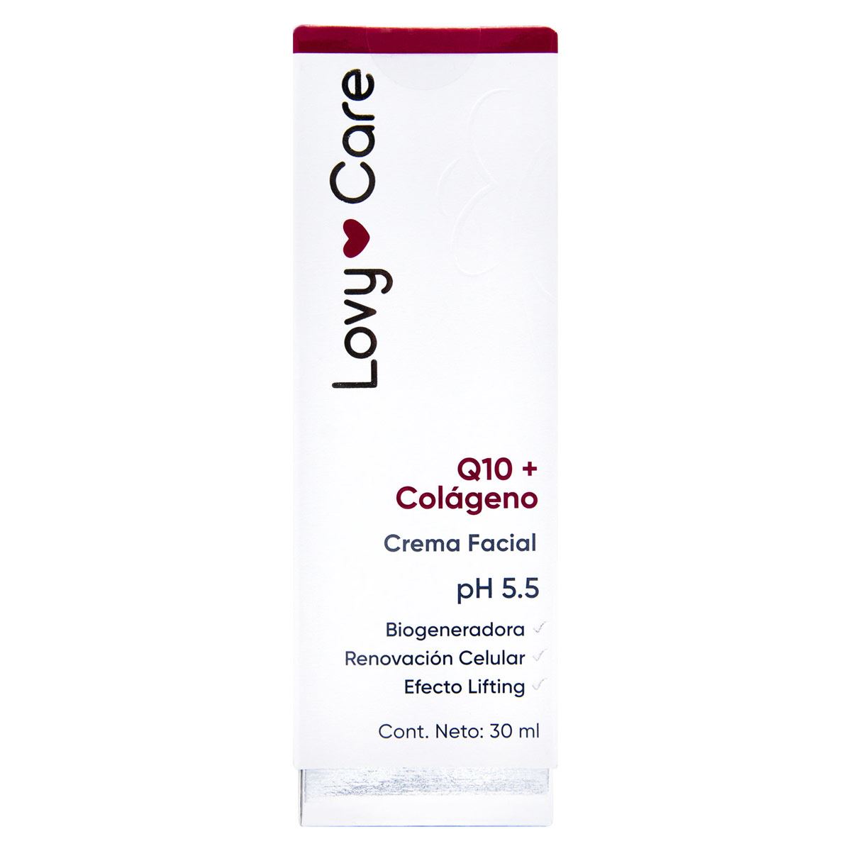 Crema Facial Coenzima Q10 y Colágeno Juveternal 30ml