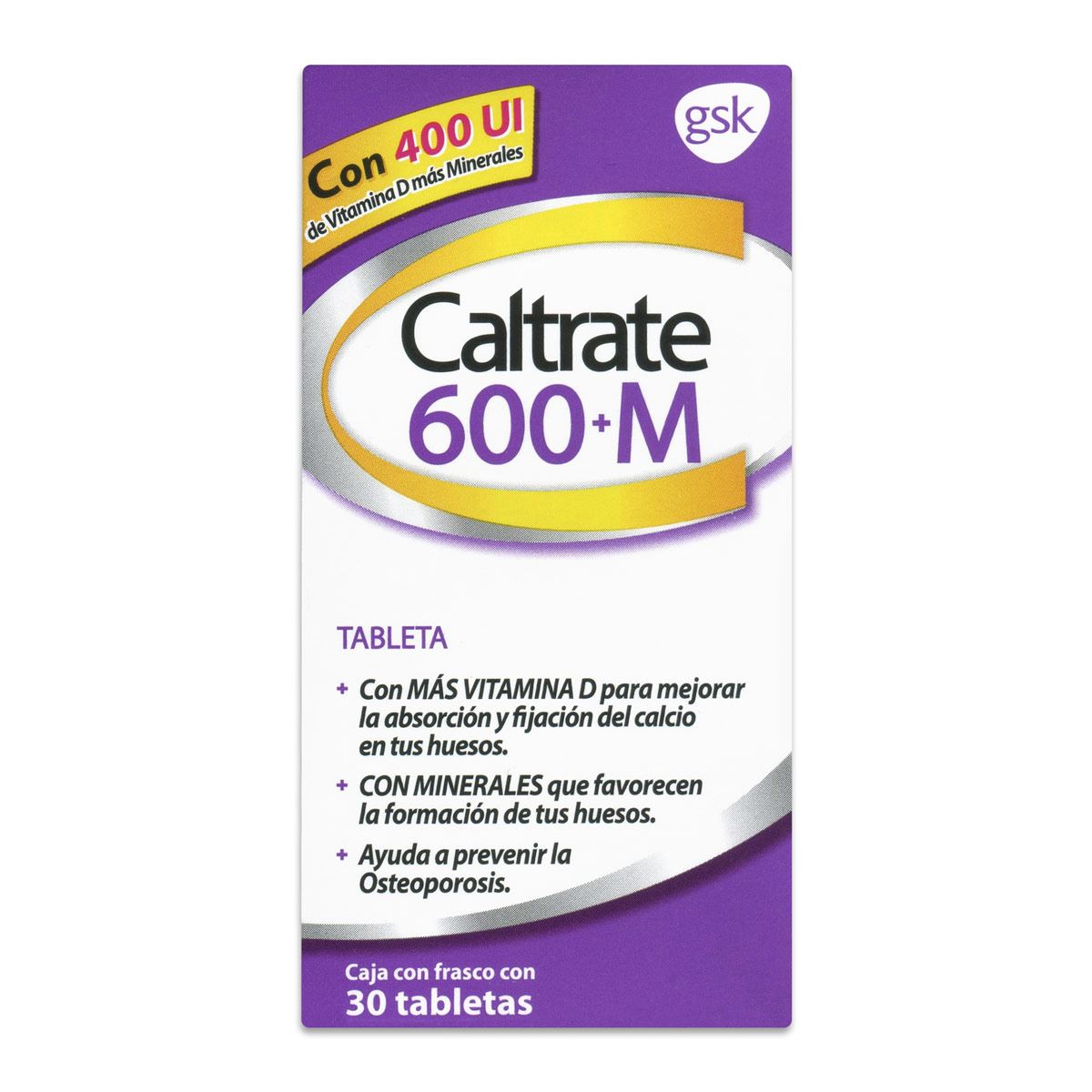 Caltrate 600 M T 30 400ui