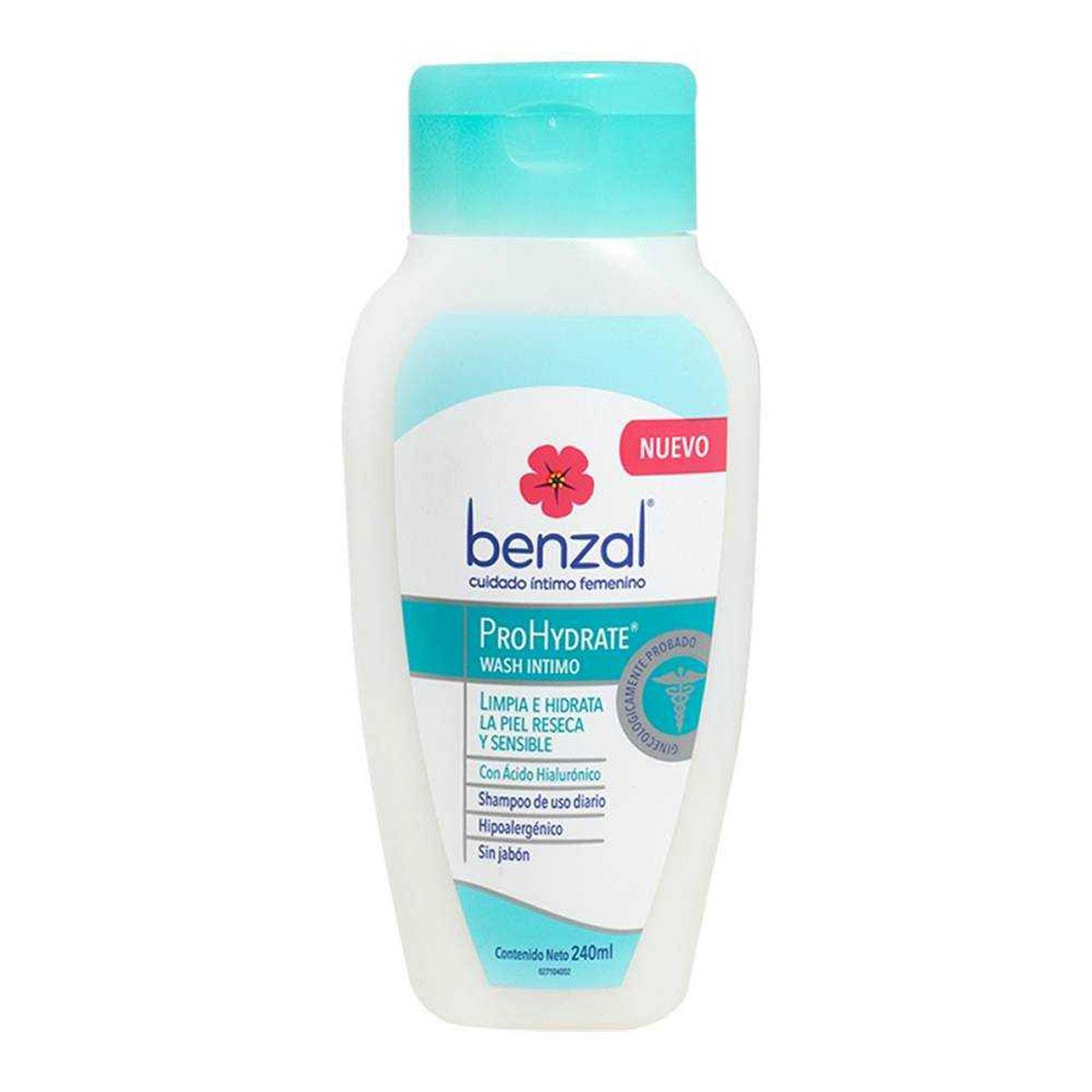 Benzal Wash uso Diario Prohy 240 ml