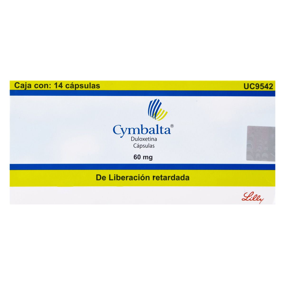 Cymbalta 60 mg caps 14