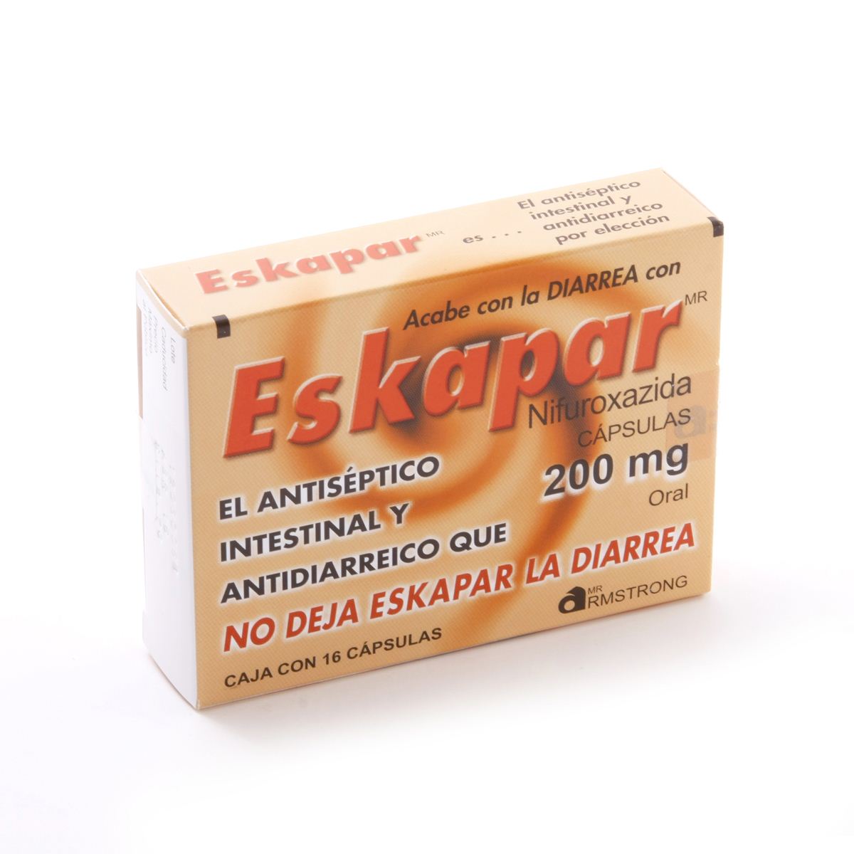 Eskapar con 16 Cápsulas 200 mg