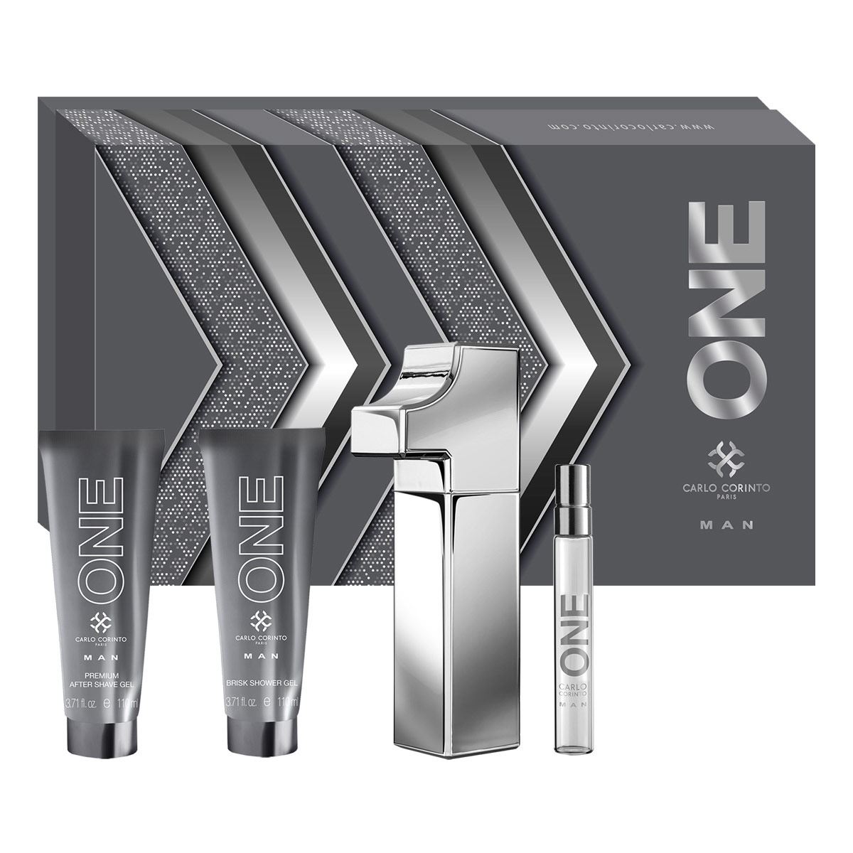 Set Fragancia para Hombre Carlo Corinto One Man EDP 100 ml