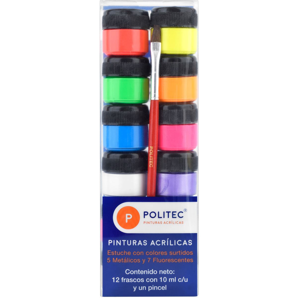 Set Politec Surtido 12 Fluoresce