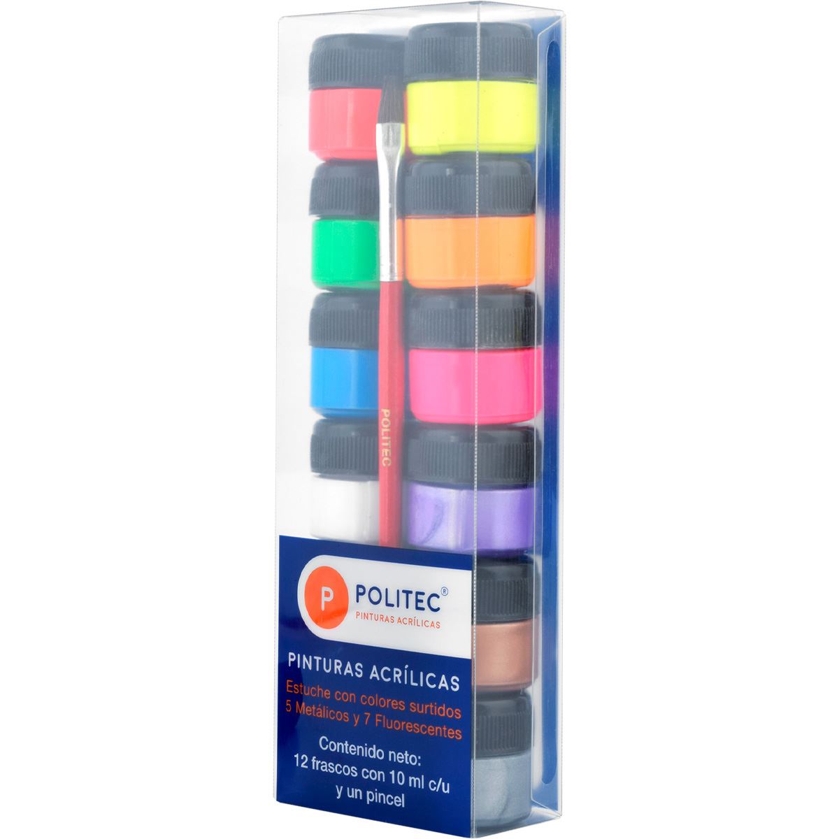 Set Politec Surtido 12 Fluoresce
